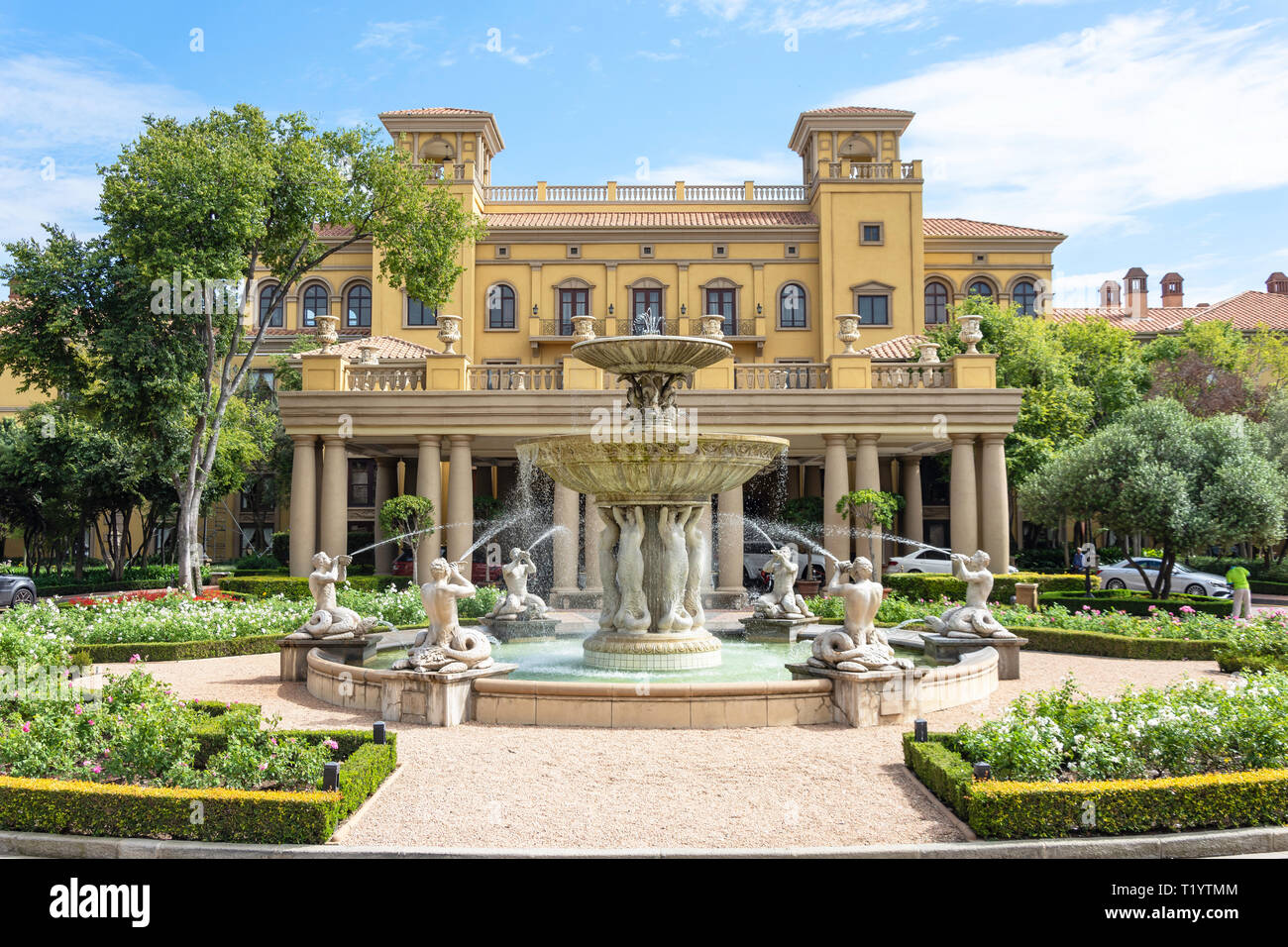 Entrance to Palazzo Hotel, Montecasino Leisure & Casino Complex ...