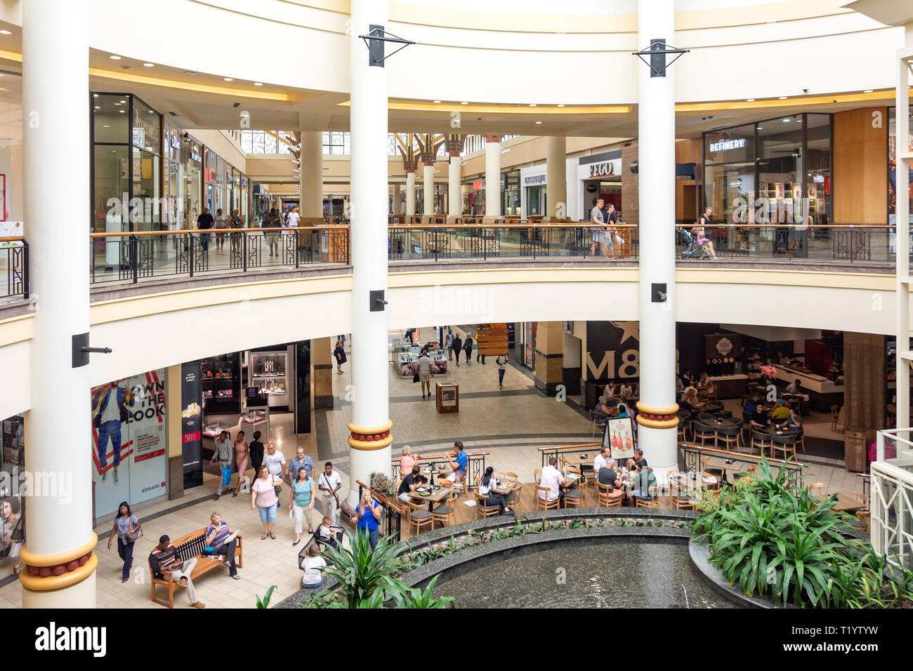 Interior of Gateway Theatre of Shopping, Palm Boulevard, Umhlanga Ridge ...