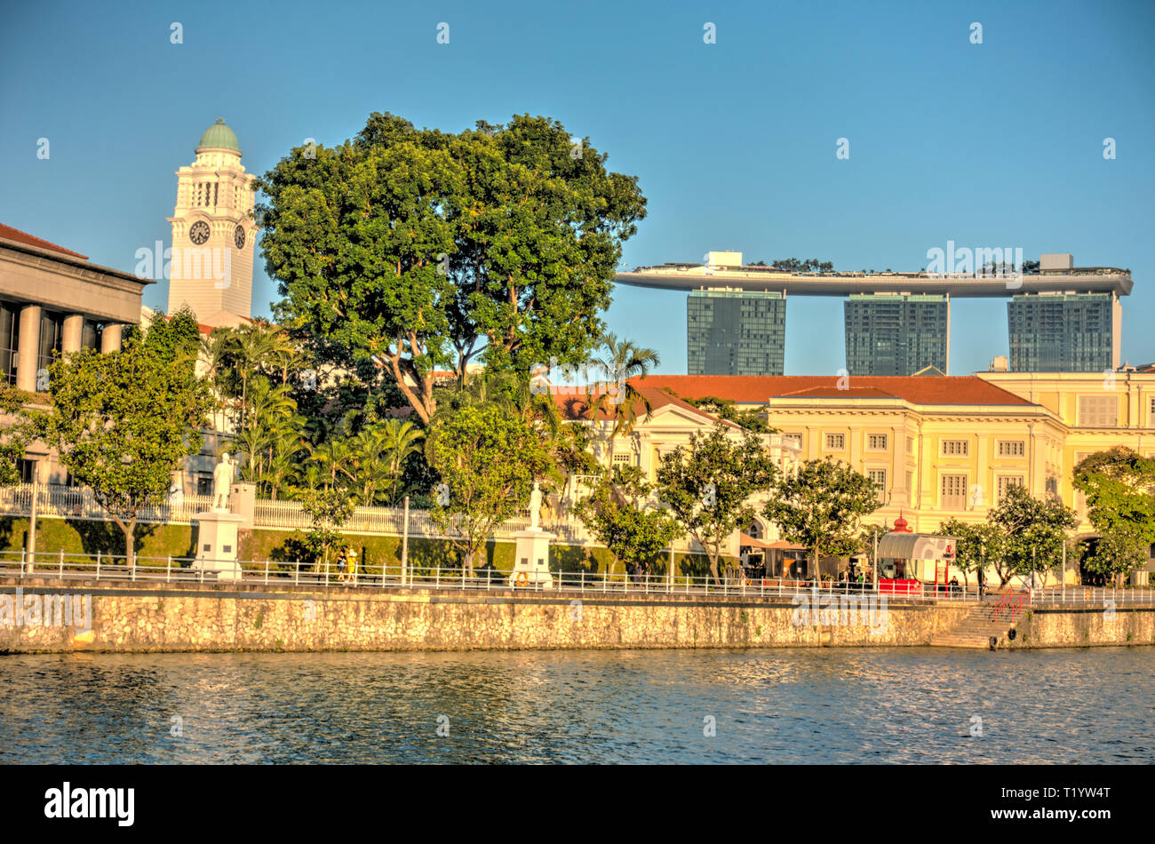 Singapore riverside hi-res stock photography and images - Alamy