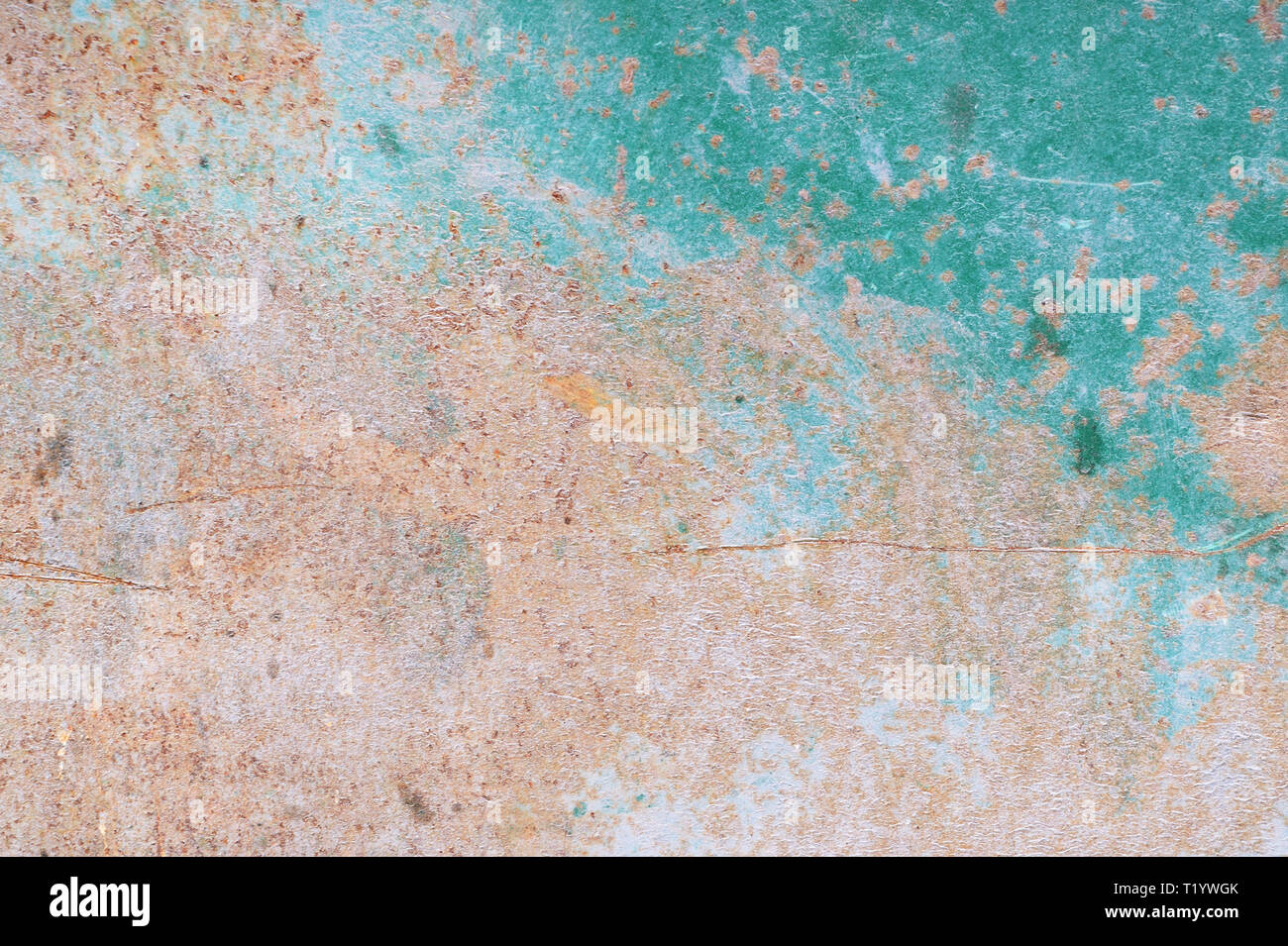 Green color rusty iron background texture close up Stock Photo - Alamy