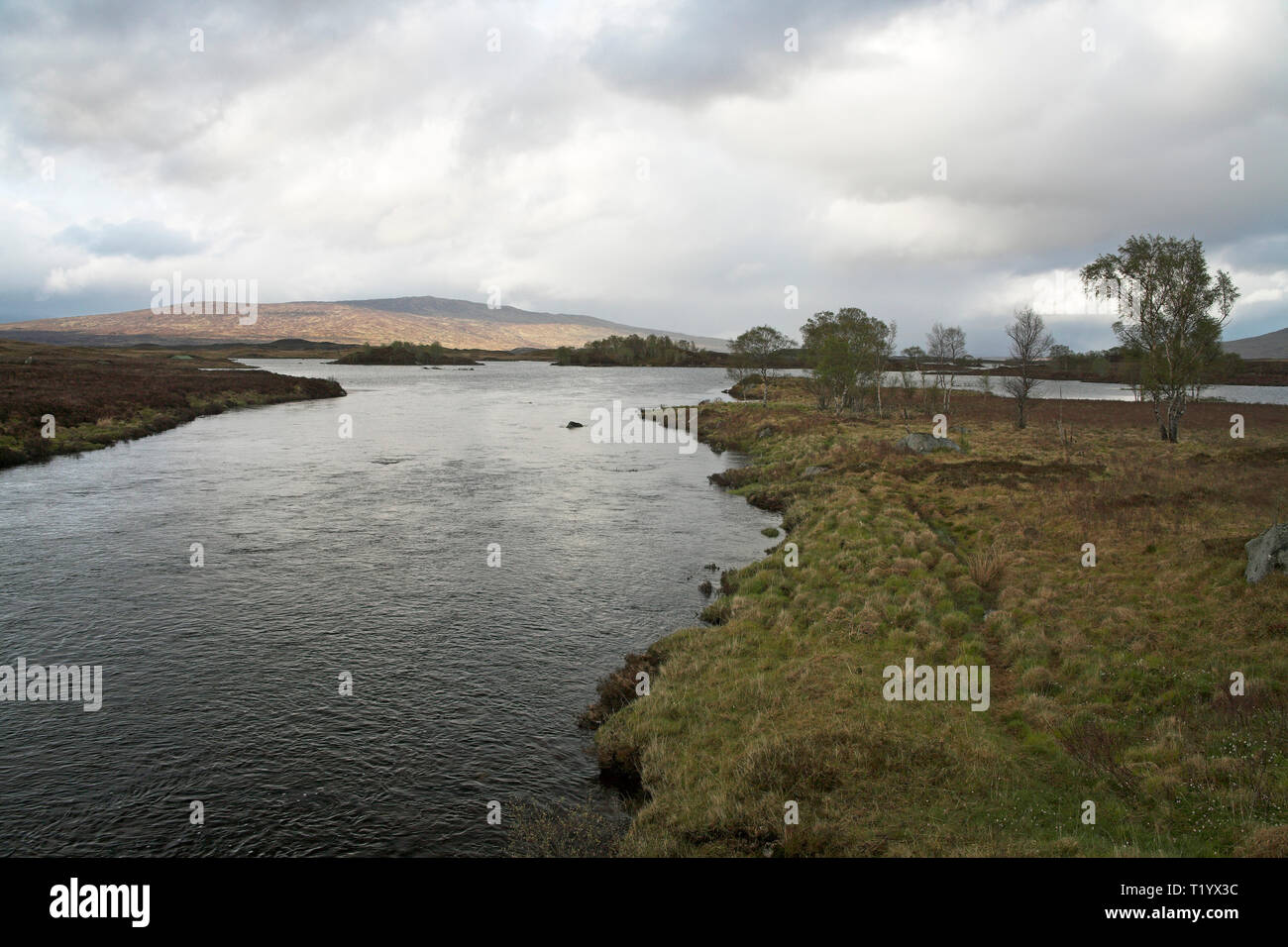 Loch Ba Highland Region Scotland Stock Photo - Alamy