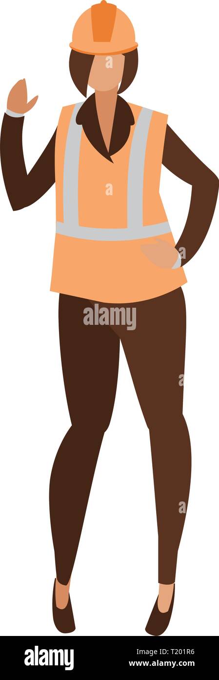 female industrial worker character vector illustration design Stock ...