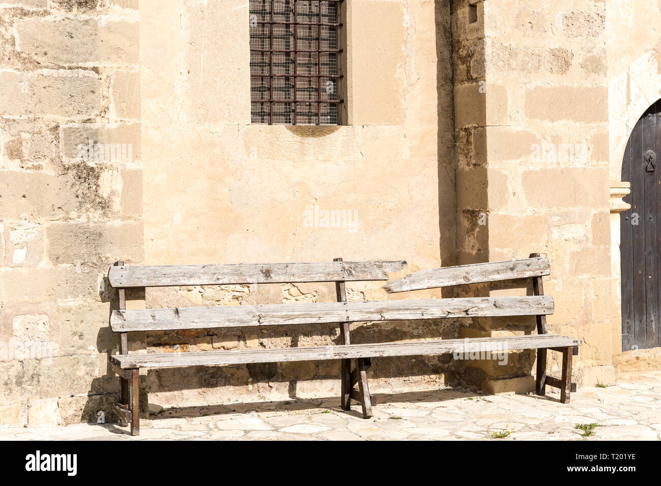 Small churc in Cyprus with beautiful yard filled with old olive trees ...