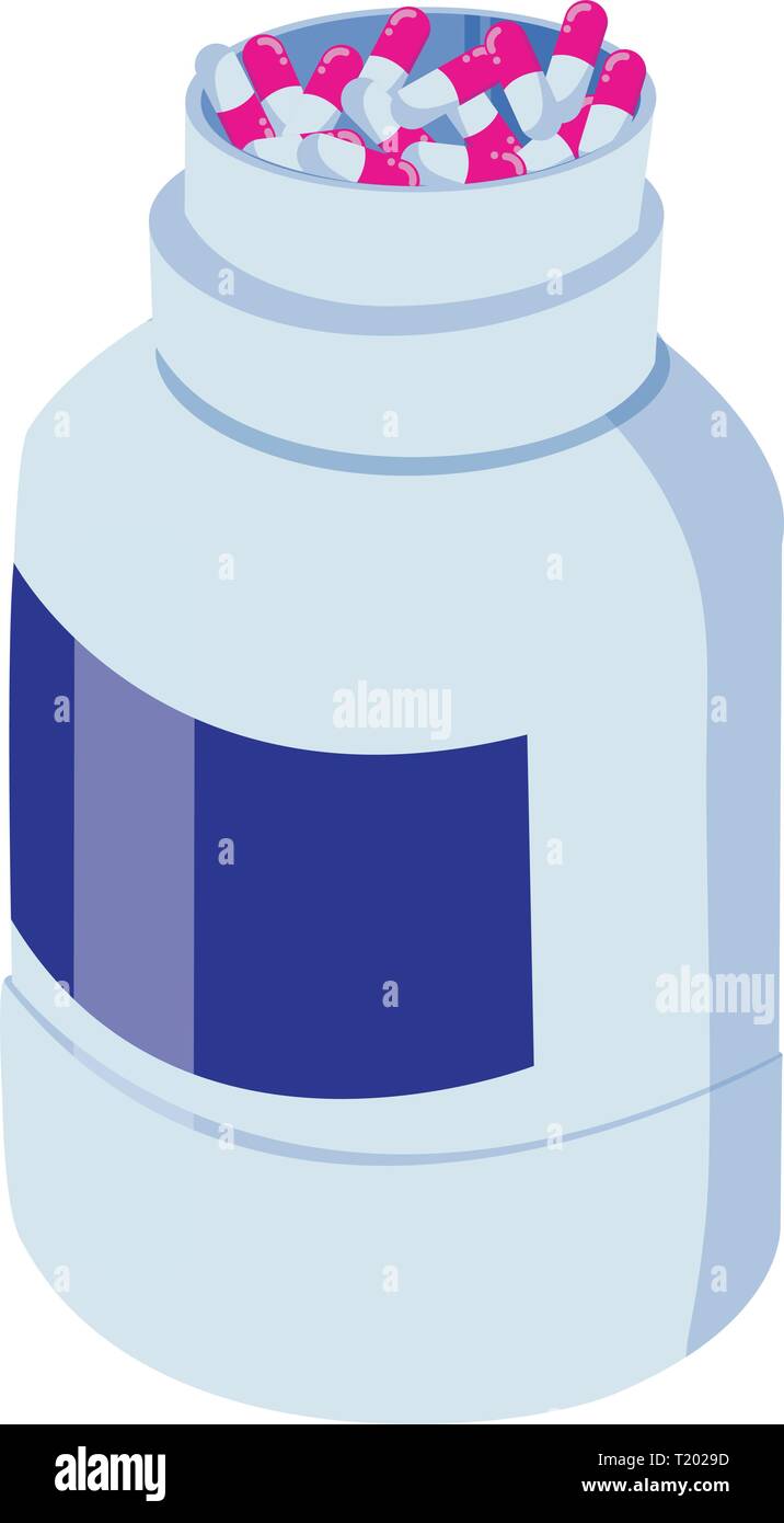 medicine pot drugs icon vector illustration design Stock Vector Image ...