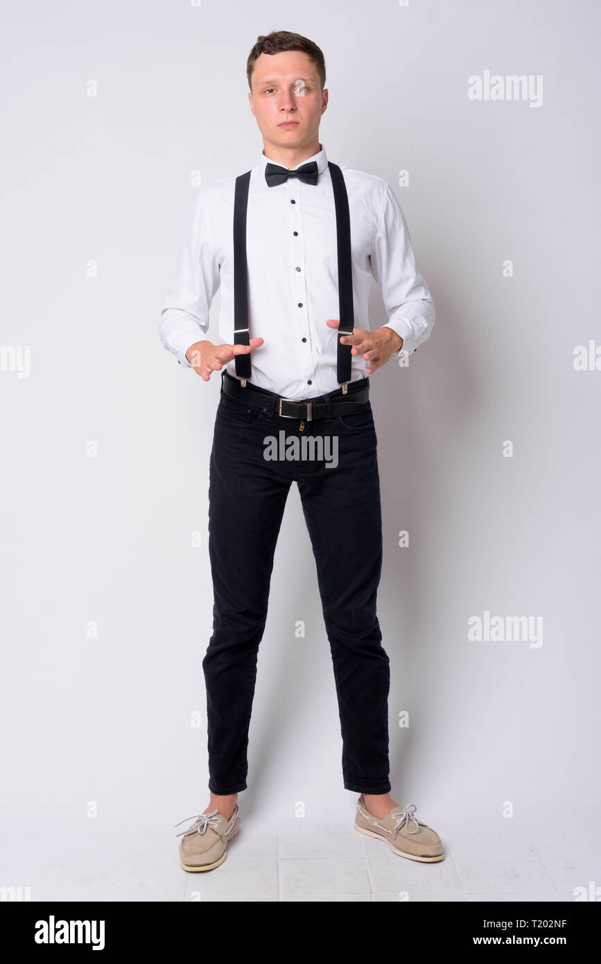 Suspenders men hi-res stock photography and images - Alamy