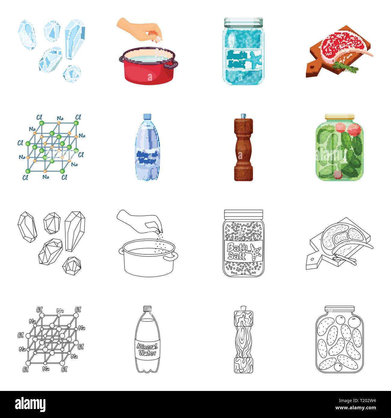 Bath salt cubes hi-res stock photography and images - Alamy