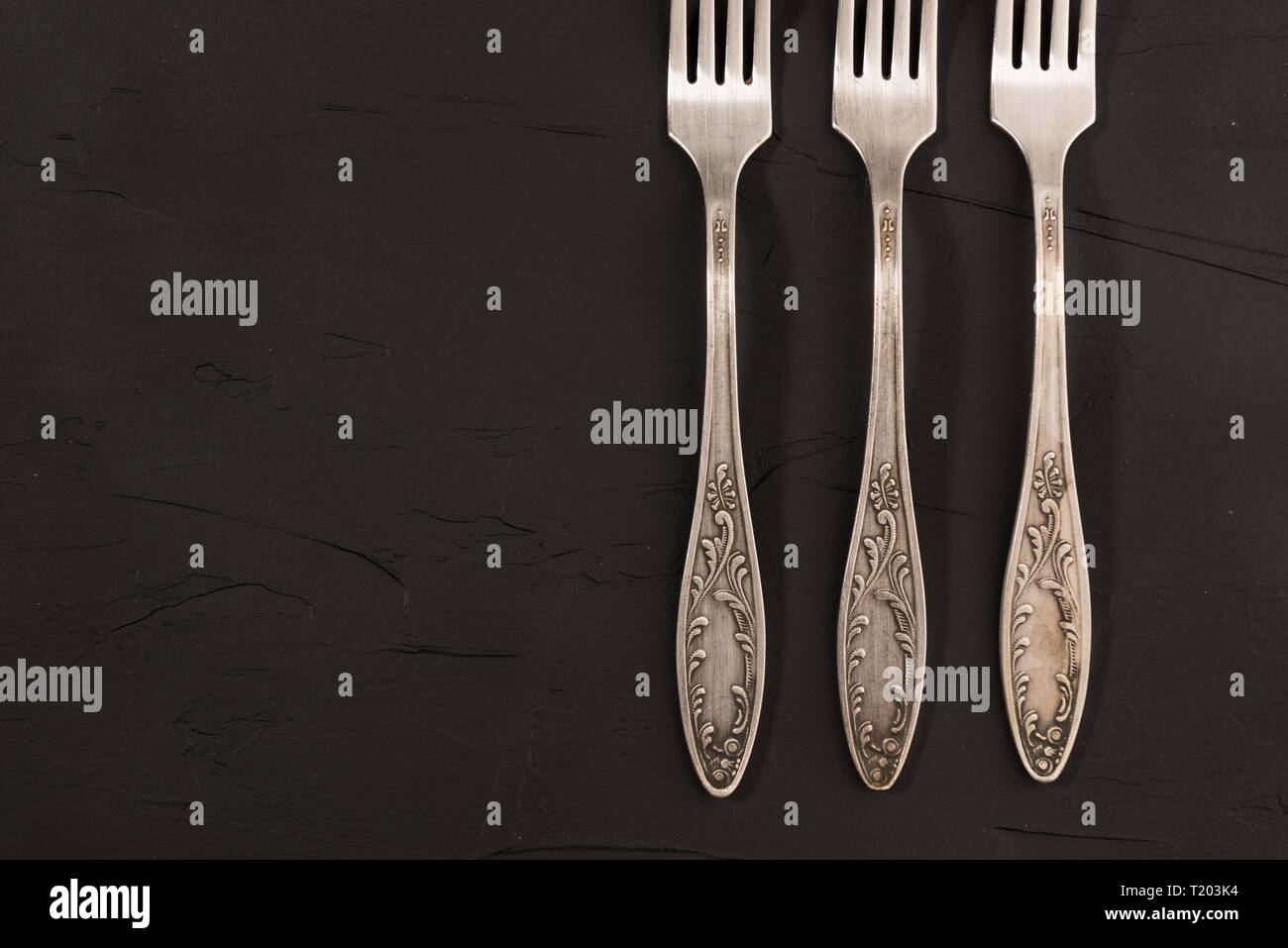 Old rusty forks hi-res stock photography and images - Alamy