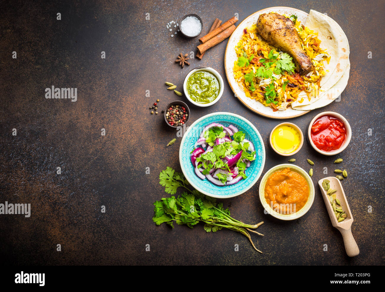 Biryani party india hi-res stock photography and images - Alamy