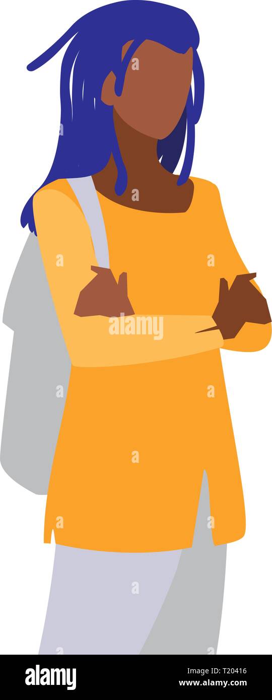 young black boy student modeling vector illustration design Stock ...
