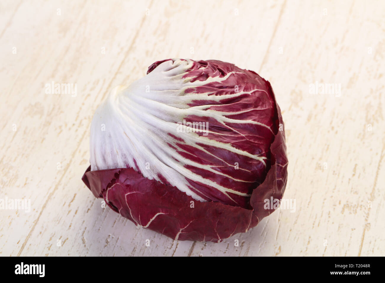 Fresh radicchio salad for cooking Stock Photo - Alamy