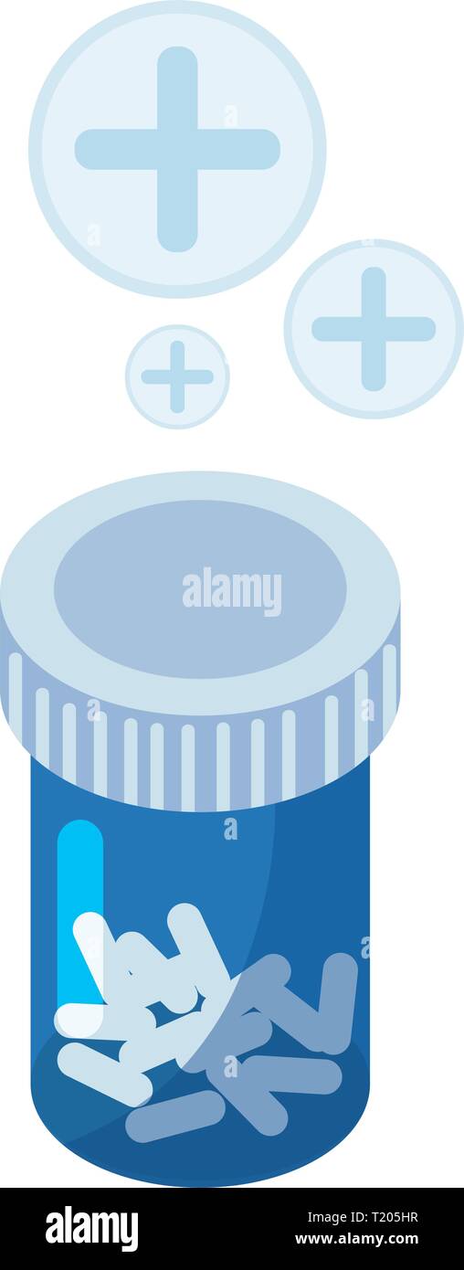 medicine pot drugs icon vector illustration design Stock Vector Image ...