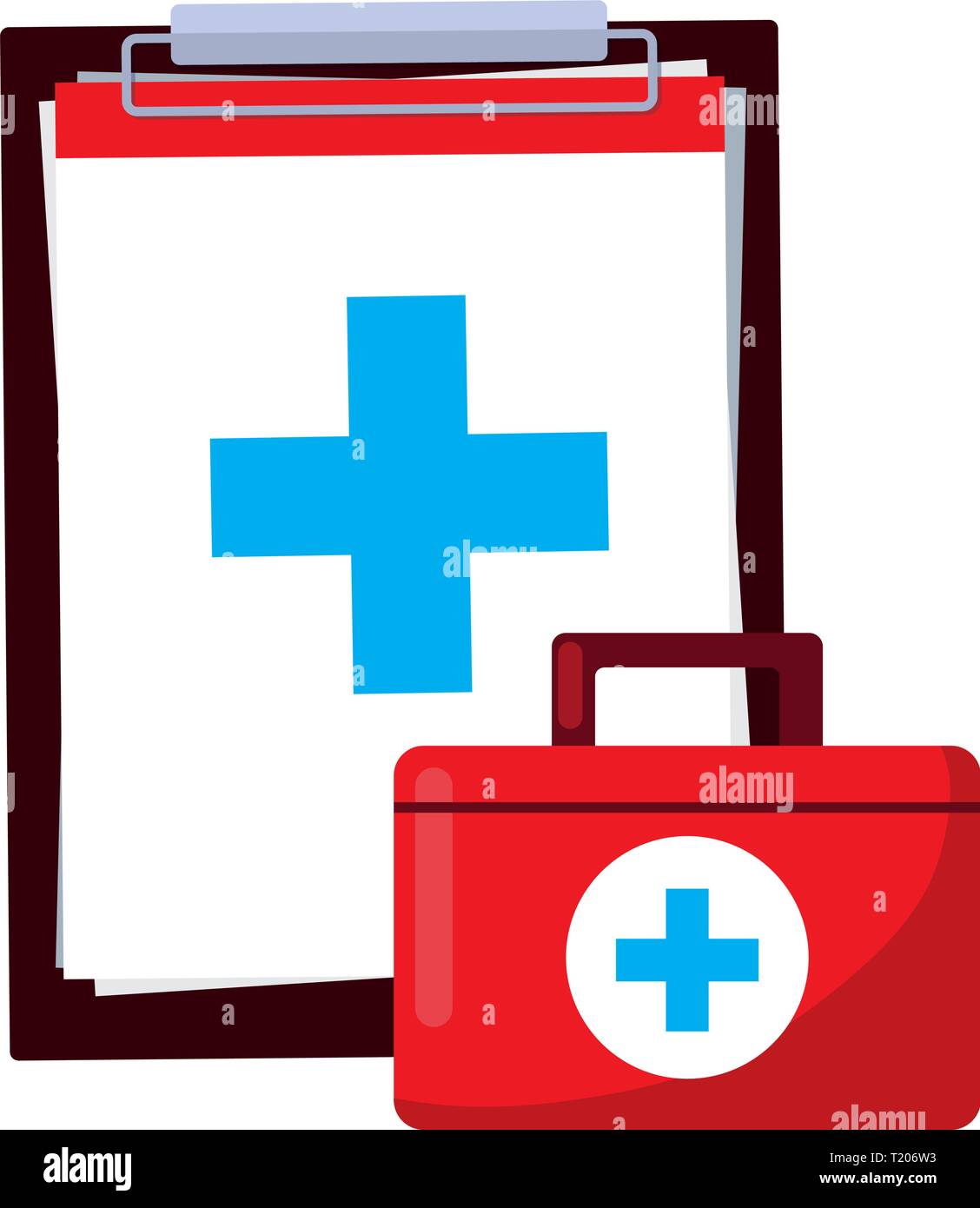 medical order checklist and medicine icons vector illustration design ...
