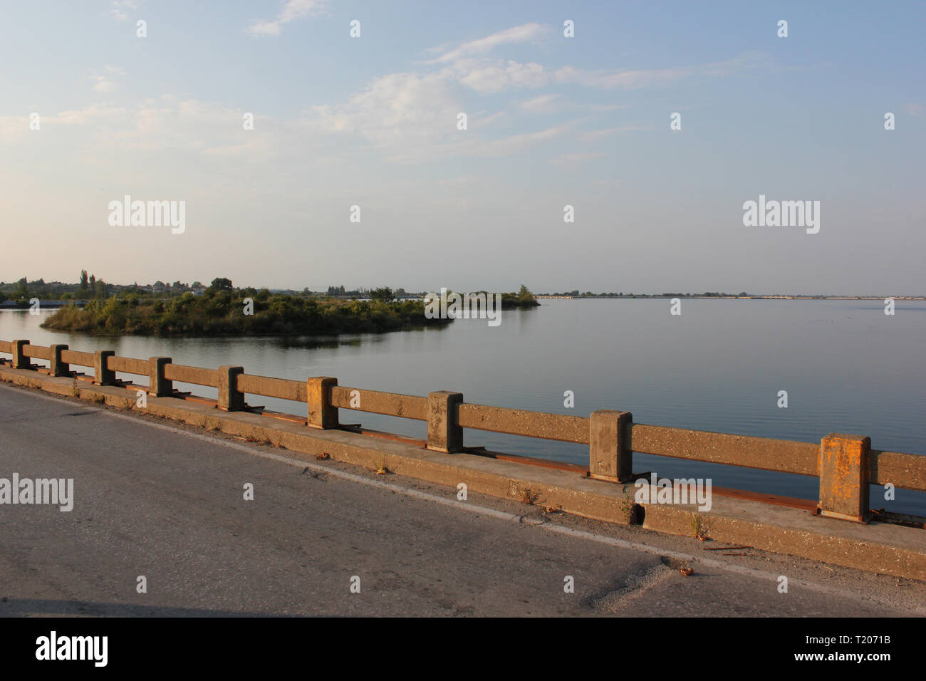 Aliakmonas or Haliacmon river and Dam in North Greece Stock Photo - Alamy