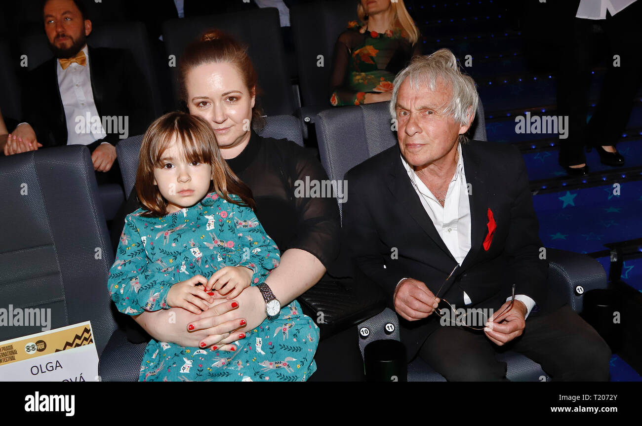 An amateur jury head, photographer Jan Saudek and his wife Pavla ...