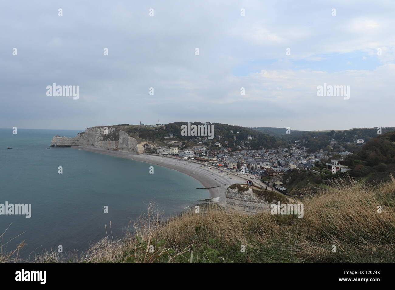 Etretat Cliffs in Normandy, France Stock Photo - Alamy