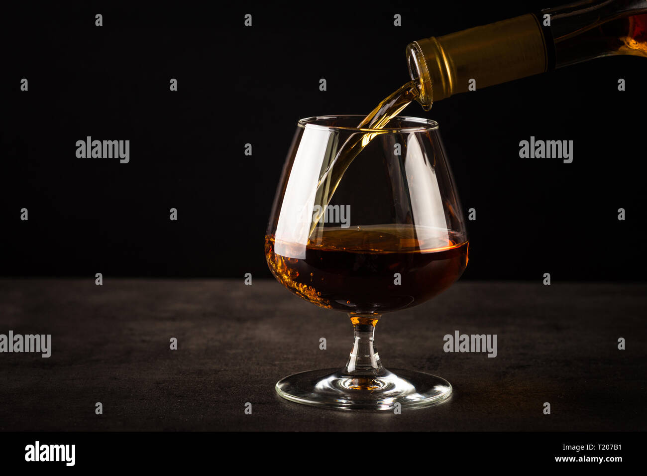 Bottle of brandy hi-res stock photography and images - Alamy