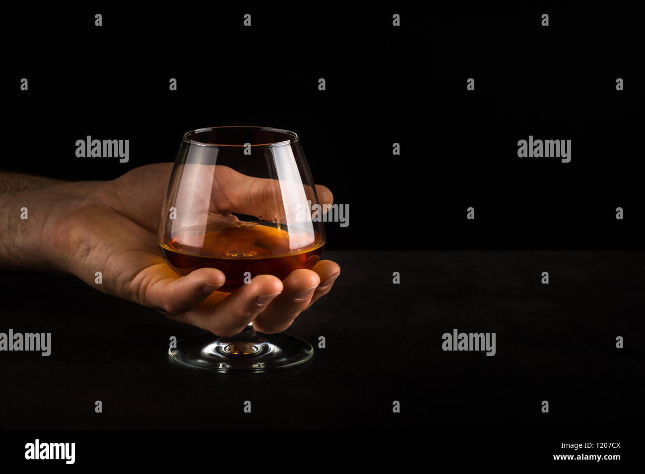 Drinking brandy hi-res stock photography and images - Alamy