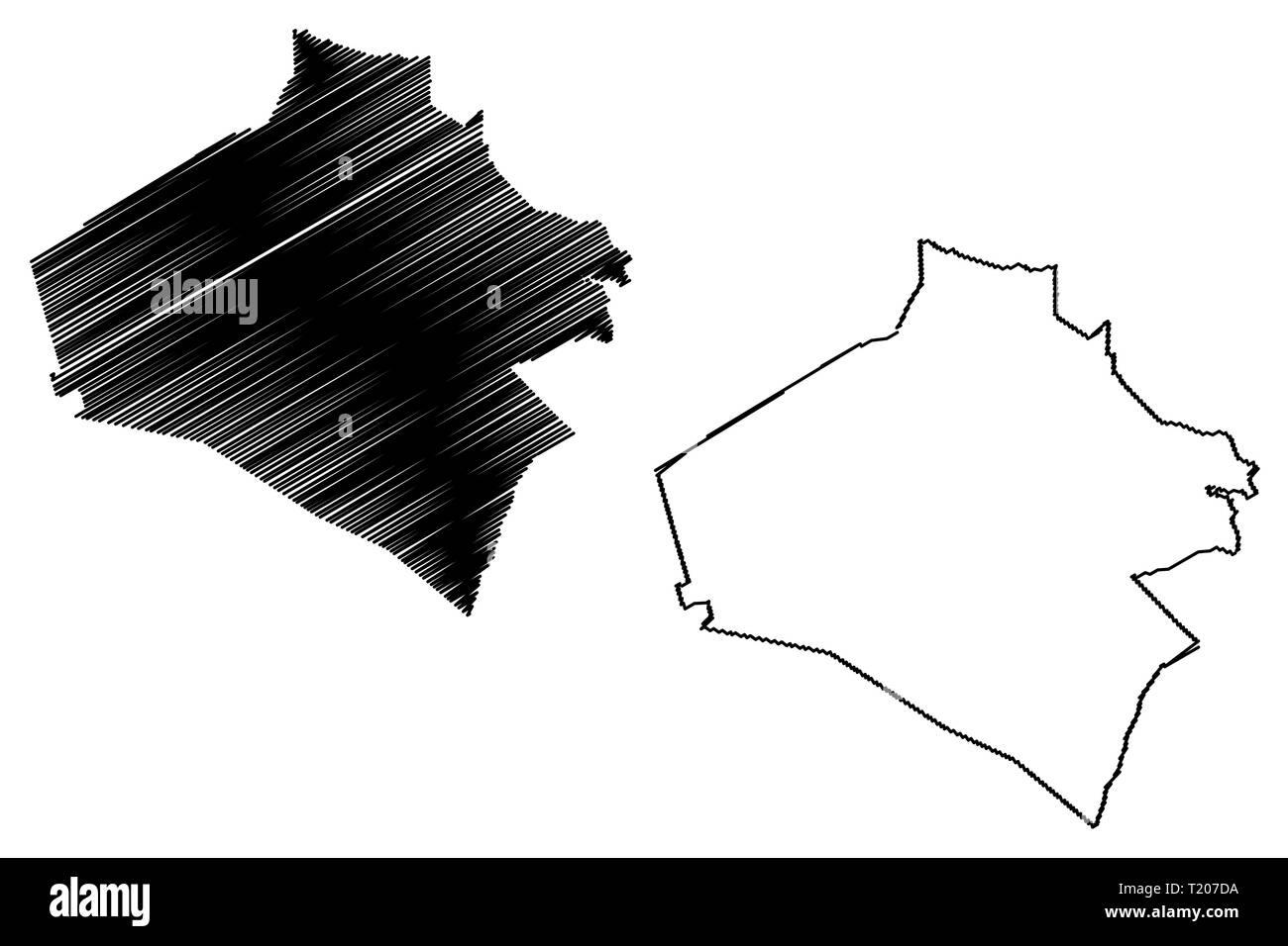 Al Anbar Governorate (Republic of Iraq, Governorates of Iraq) map ...