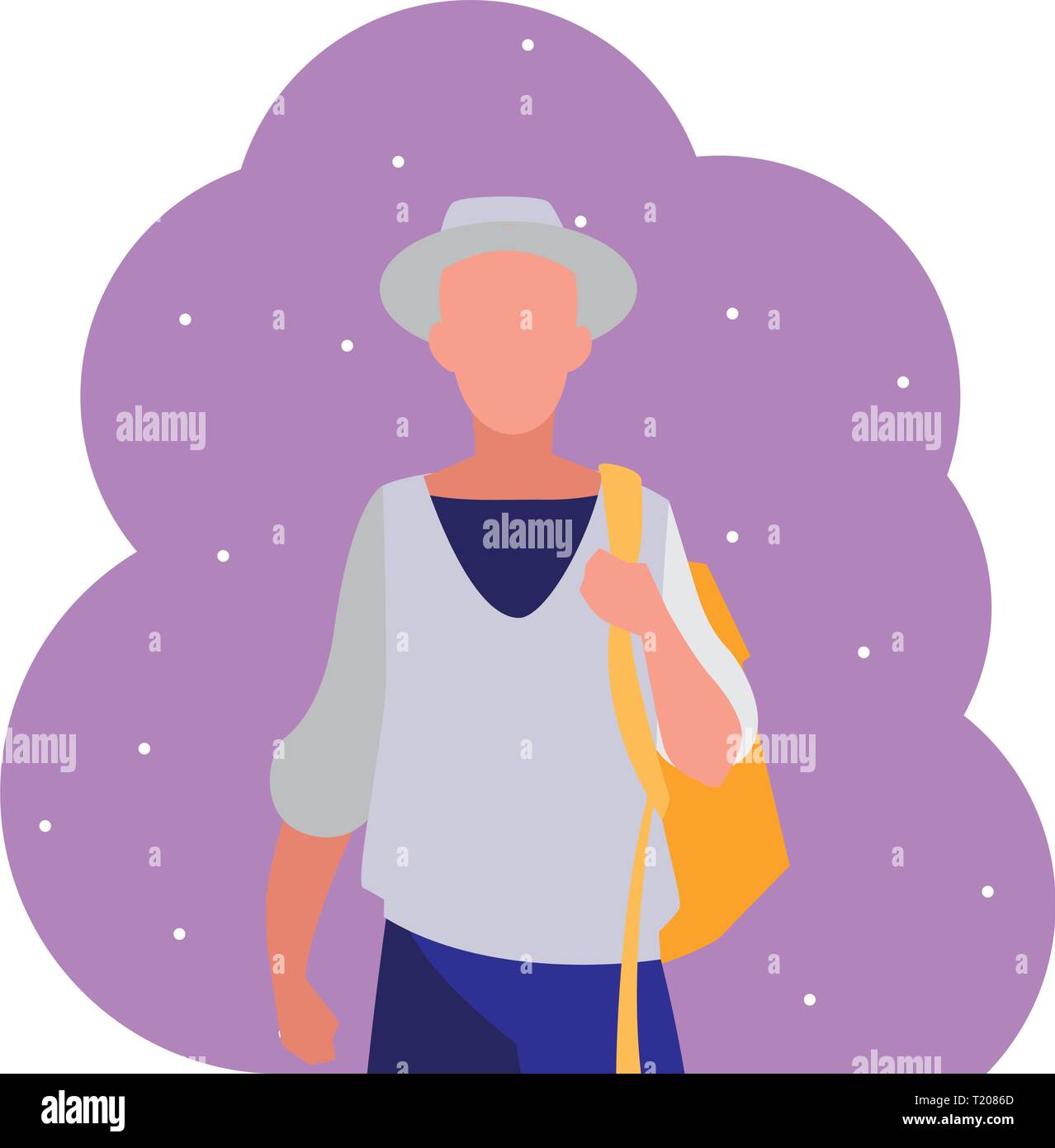 young boy student modeling vector illustration design Stock Vector ...