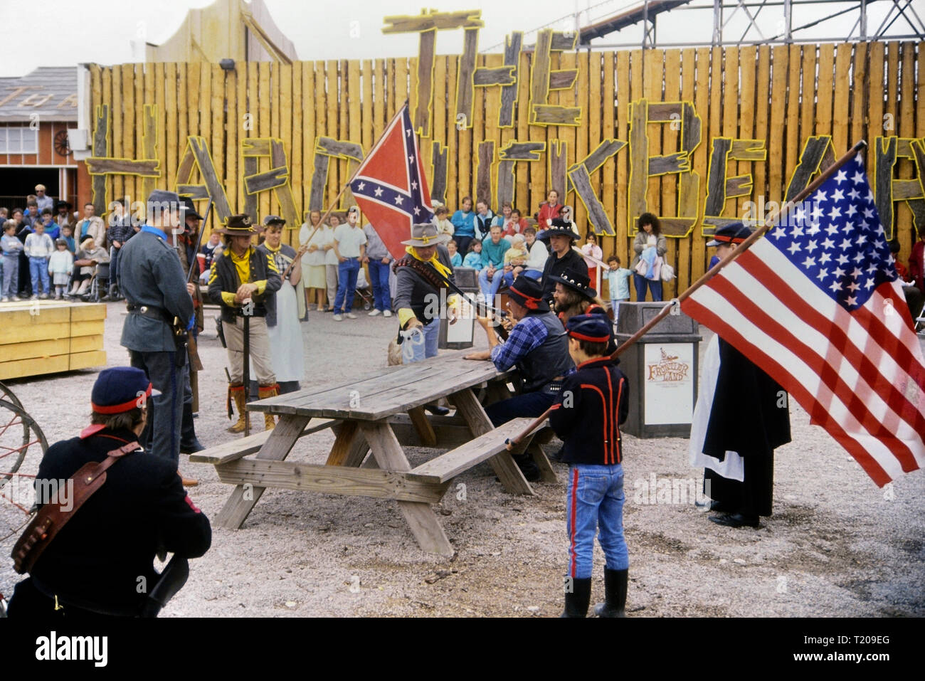 Frontierland Western Theme Park, Morecambe, Lancashire, England, UK ...