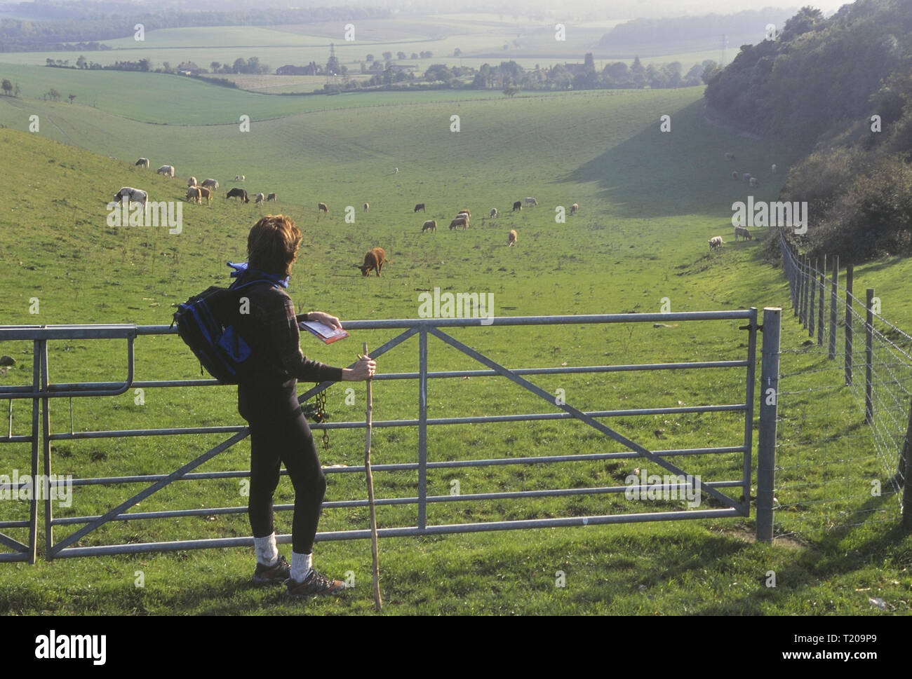The north downs way map hi-res stock photography and images - Alamy