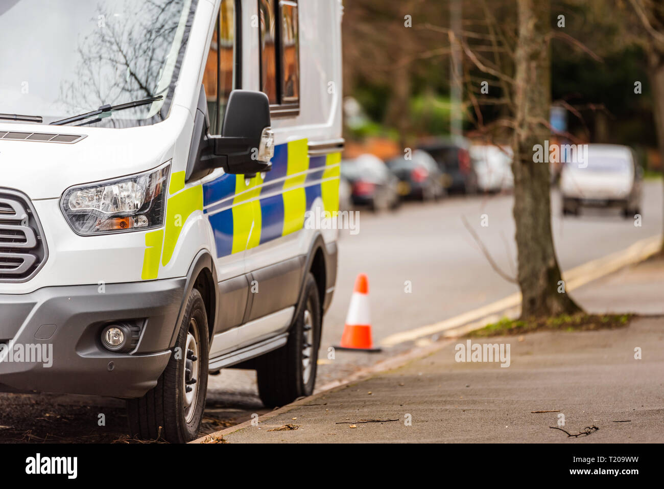 Mobile Police Speed Camera England High Resolution Stock Photography ...