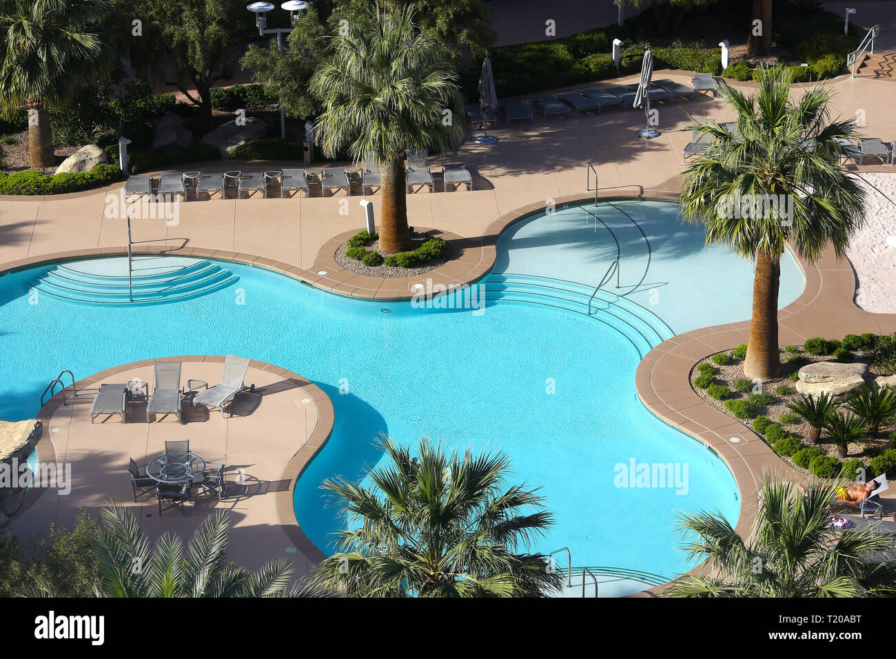 swimming pool in Las Vegas, Nevada Stock Photo - Alamy