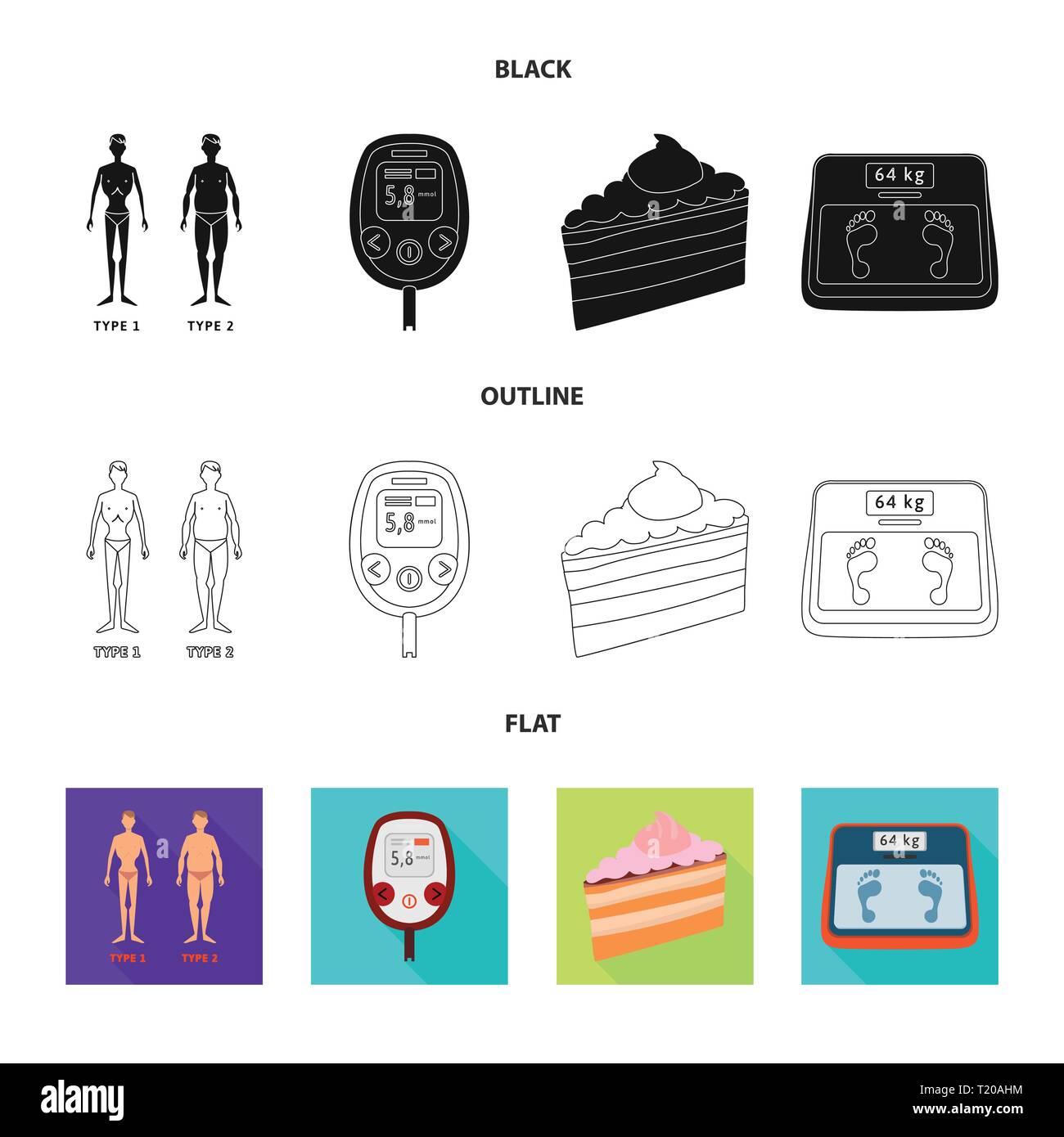 men,glucometer,piece,Libra,obese,measuring,pie,balance,fitness,medical ...