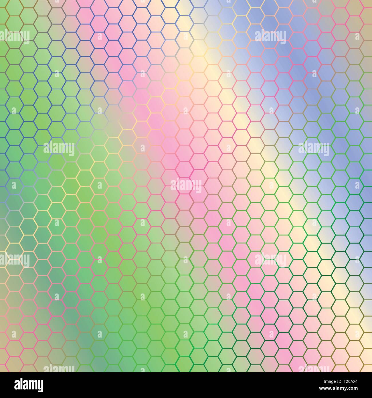 abstract colorful background with hexagon. vector illustration. for ...