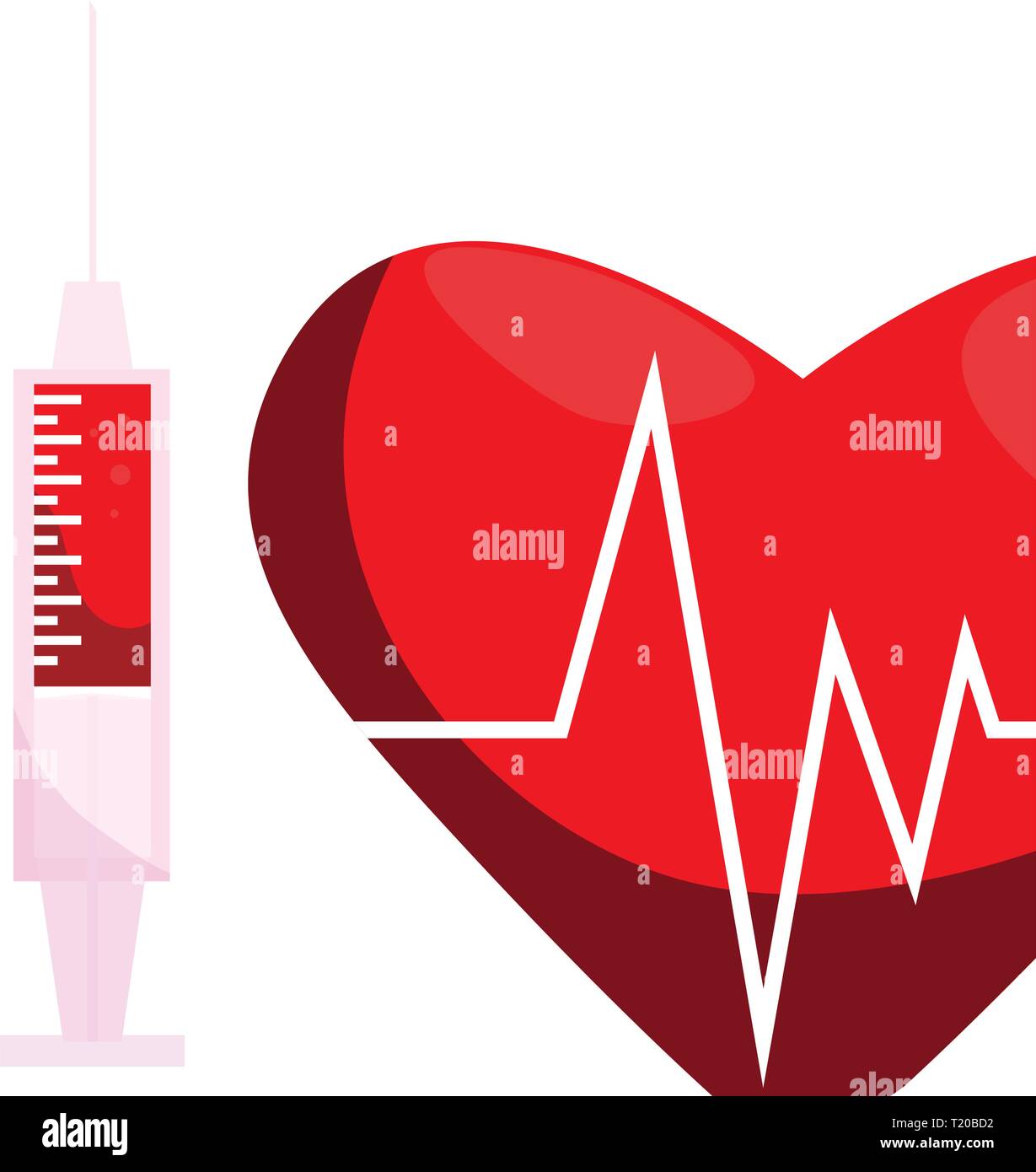 Adrenaline injection heart hi-res stock photography and images - Alamy