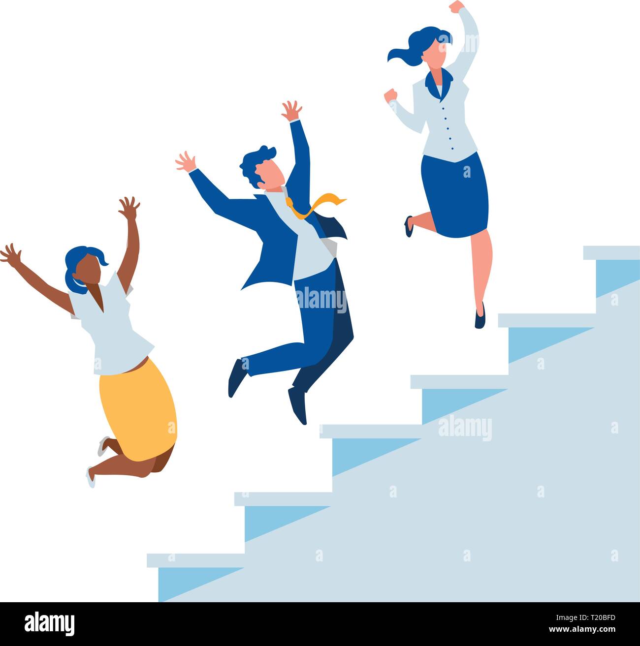 Winners stairs Stock Vector Images - Alamy