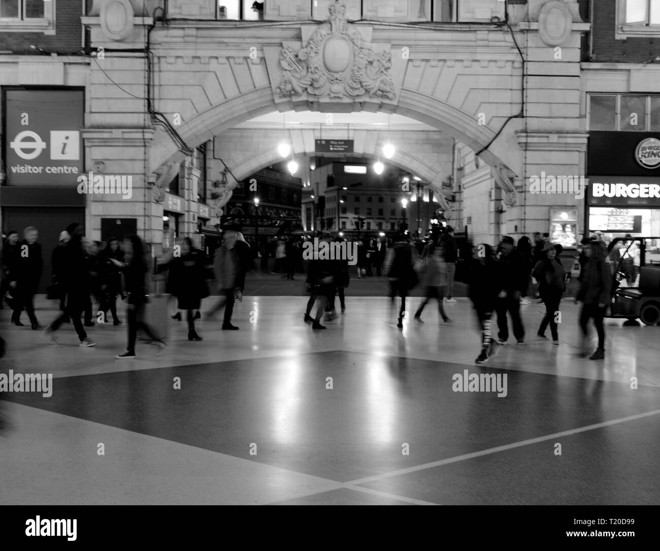 Exit street Black and White Stock Photos & Images - Alamy