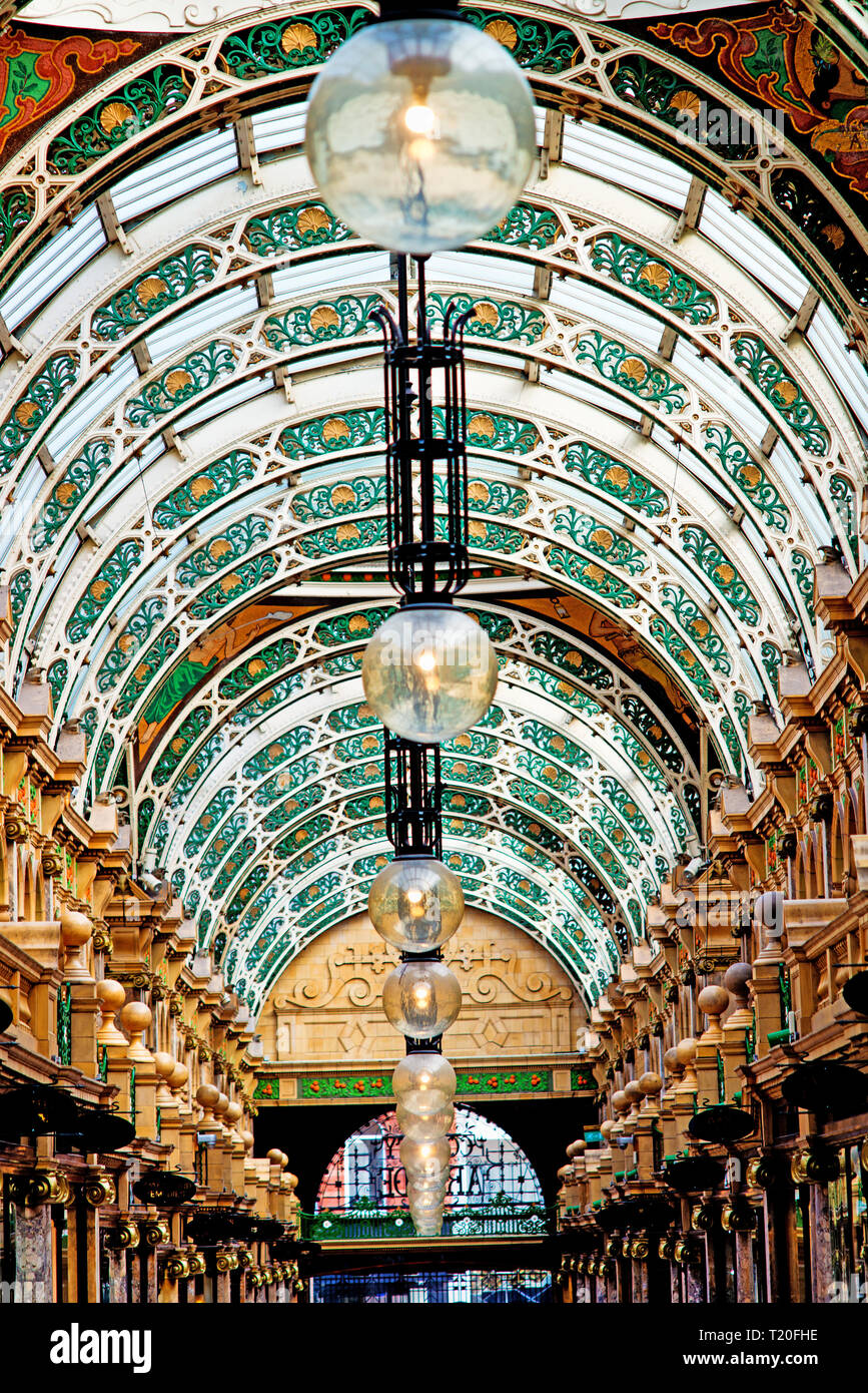 Victoria Quarter Shopping arcade, Leeds, England Stock Photo - Alamy