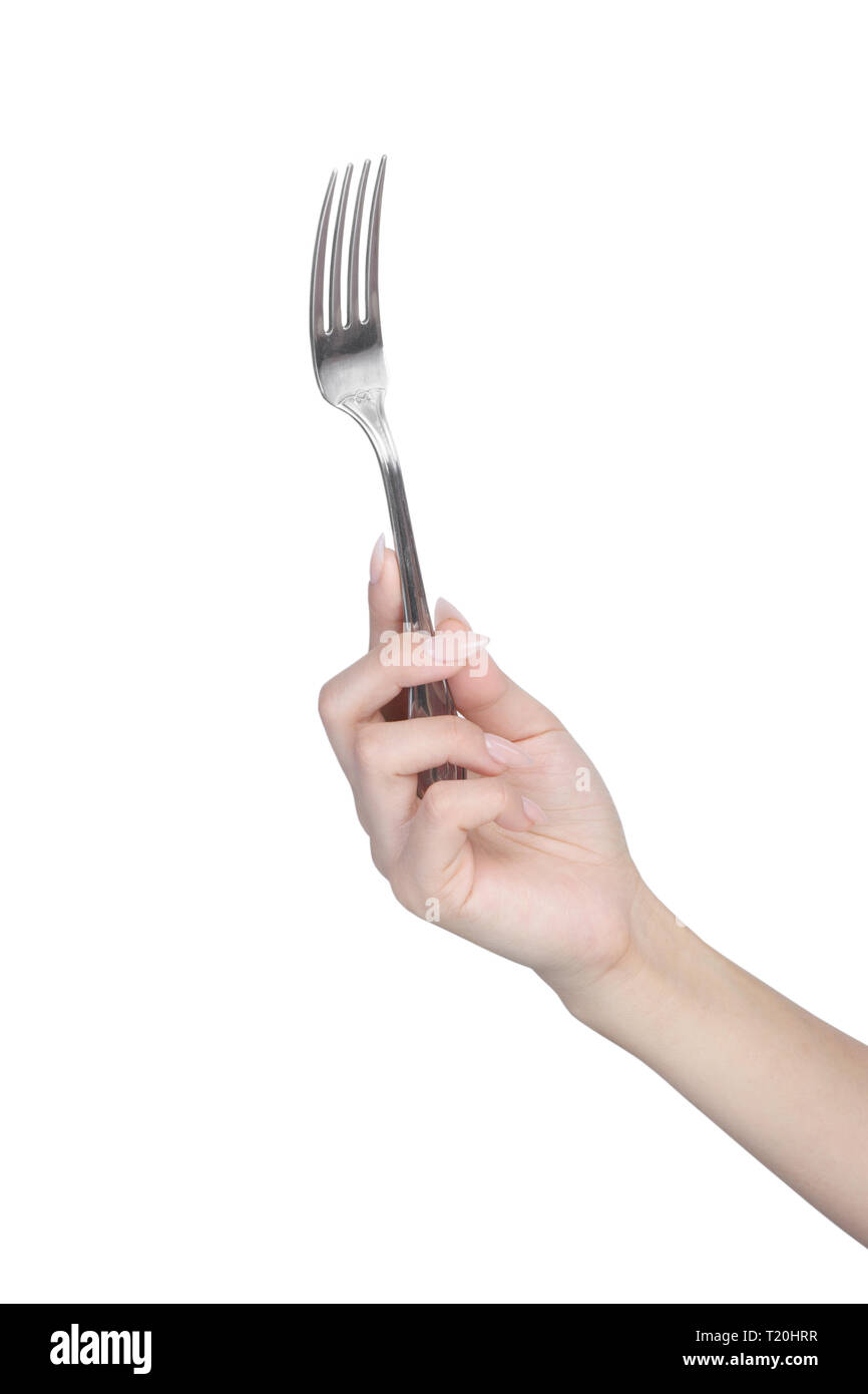 Hold a fork hi-res stock photography and images - Alamy