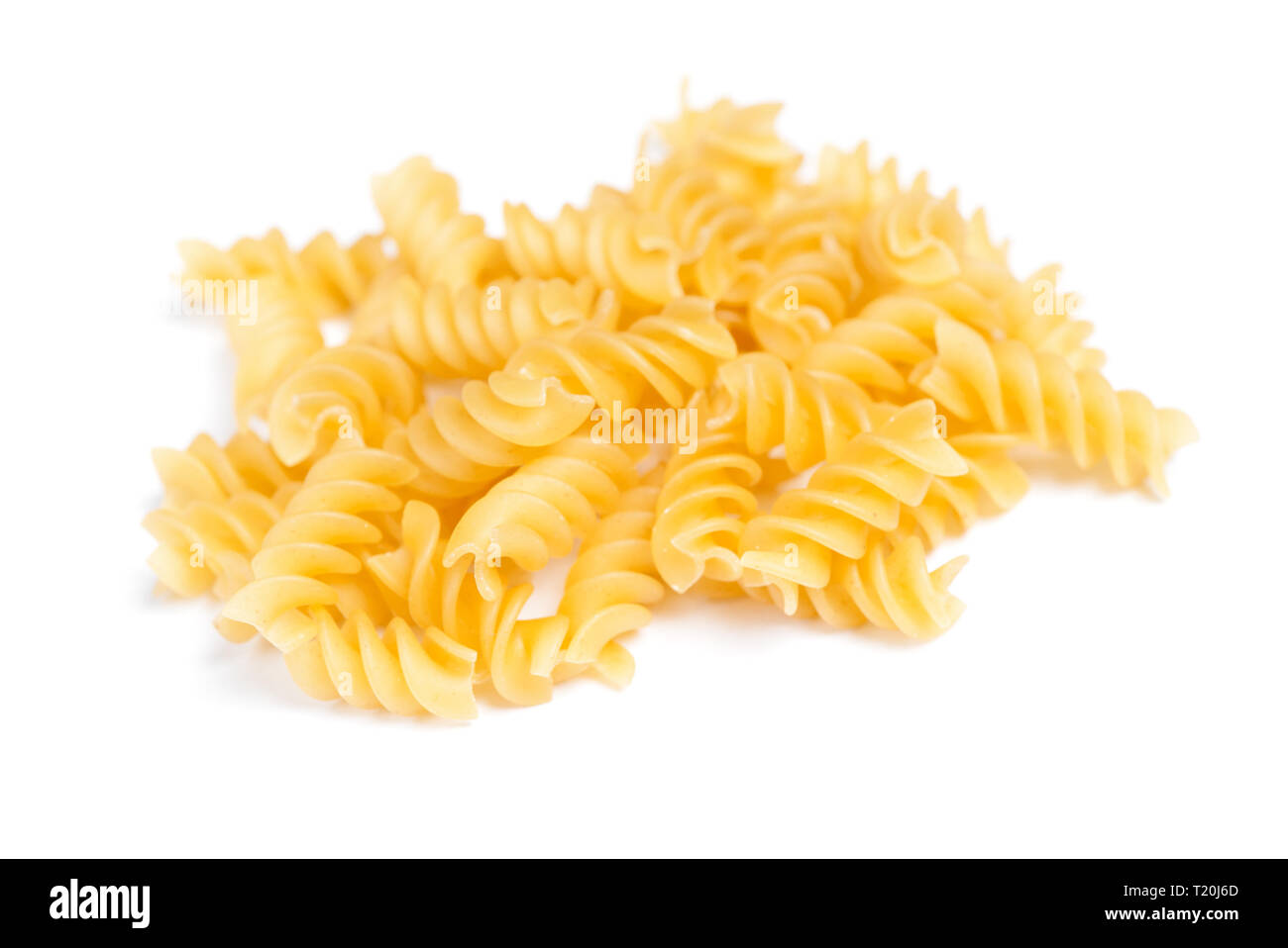 Corkscrew pasta Cut Out Stock Images & Pictures - Alamy