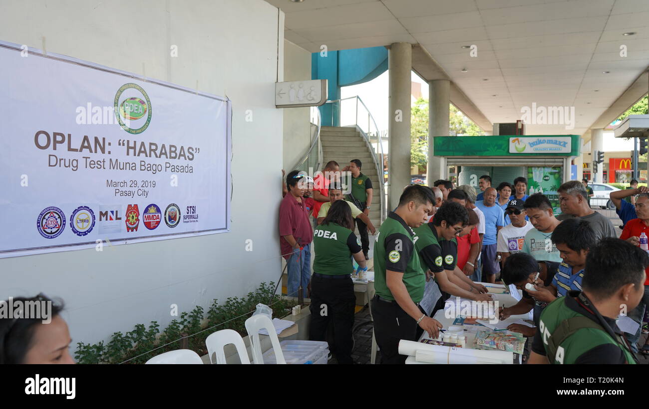 Pasay City, Philippines. 29th Mar, 2019. The Philippine Drug ...