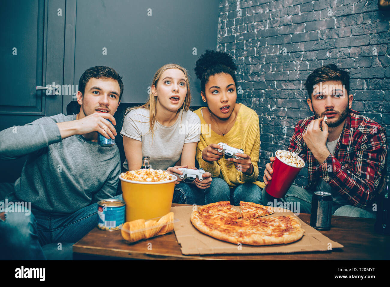 Drinking coke female hi-res stock photography and images - Alamy