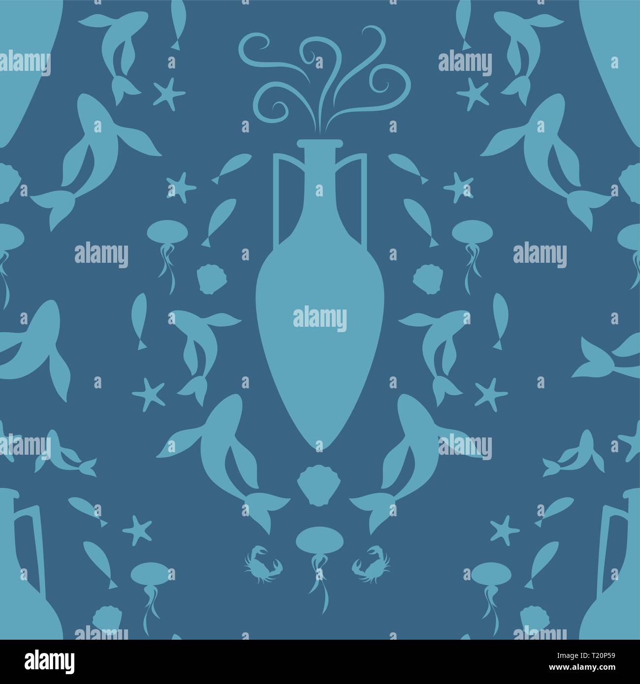 Greek fish pottery Stock Vector Images - Alamy