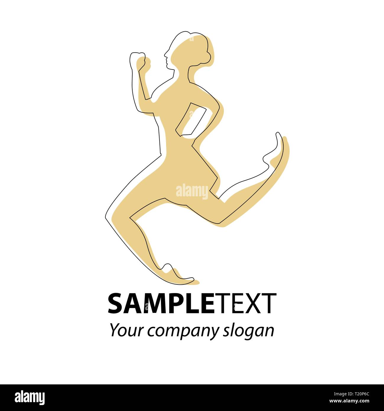 Women Running Symbols