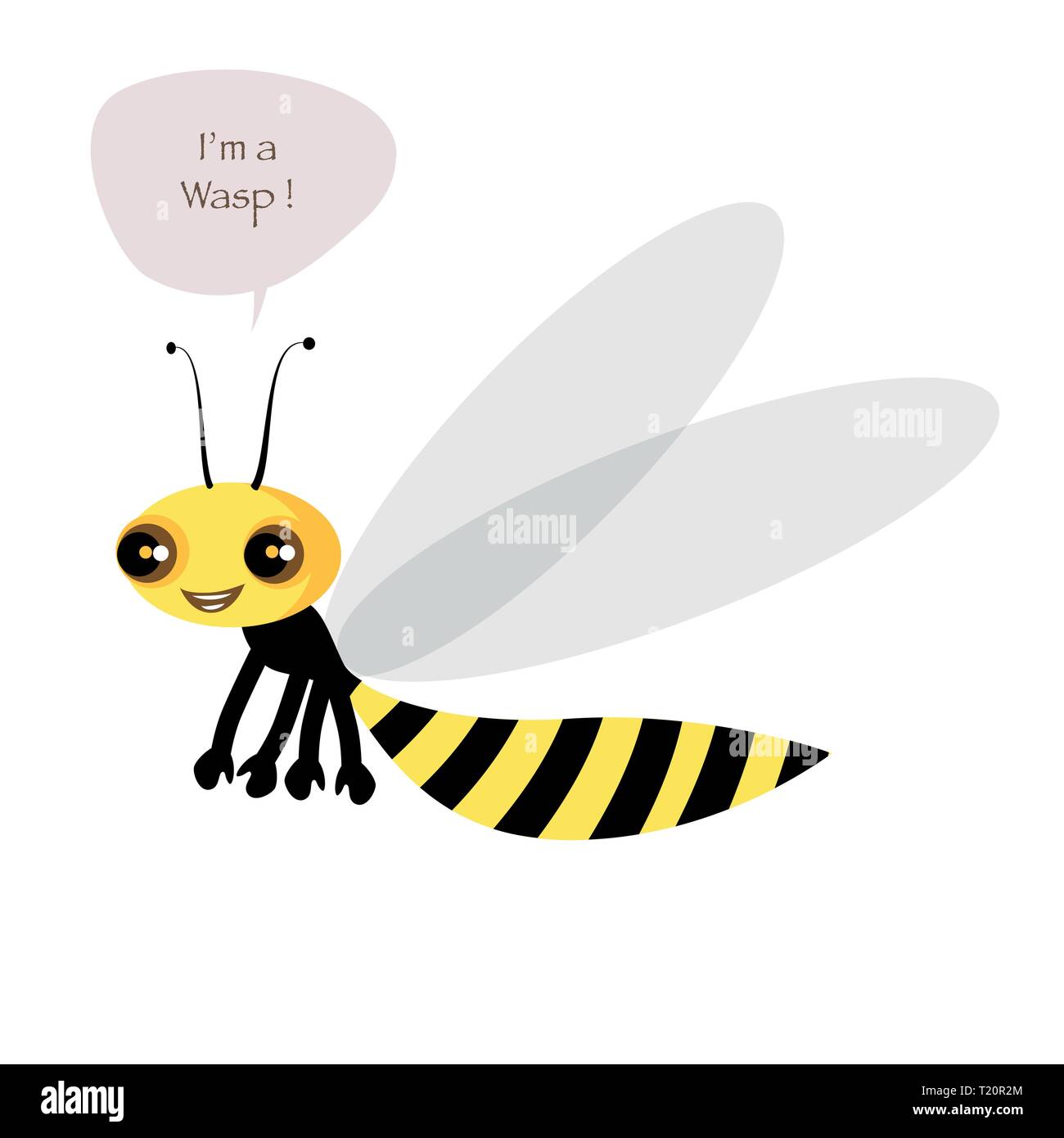 Funny wasp Cut Out Stock Images & Pictures - Alamy