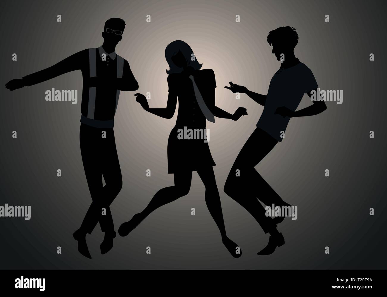 1960s woman mod illustration Stock Vector Images - Alamy