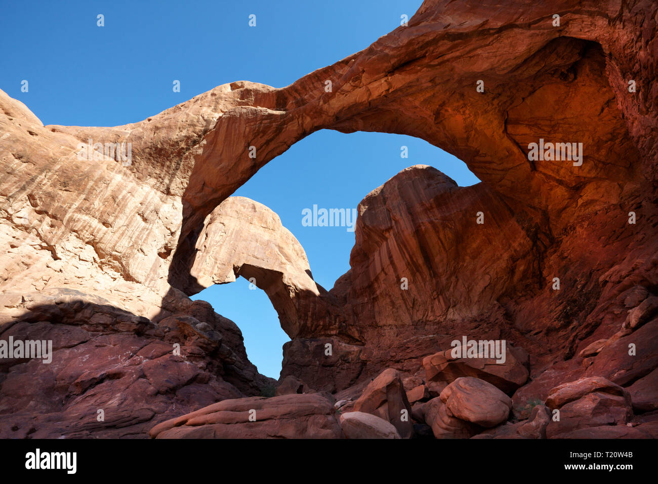 Famous double arches hi-res stock photography and images - Alamy