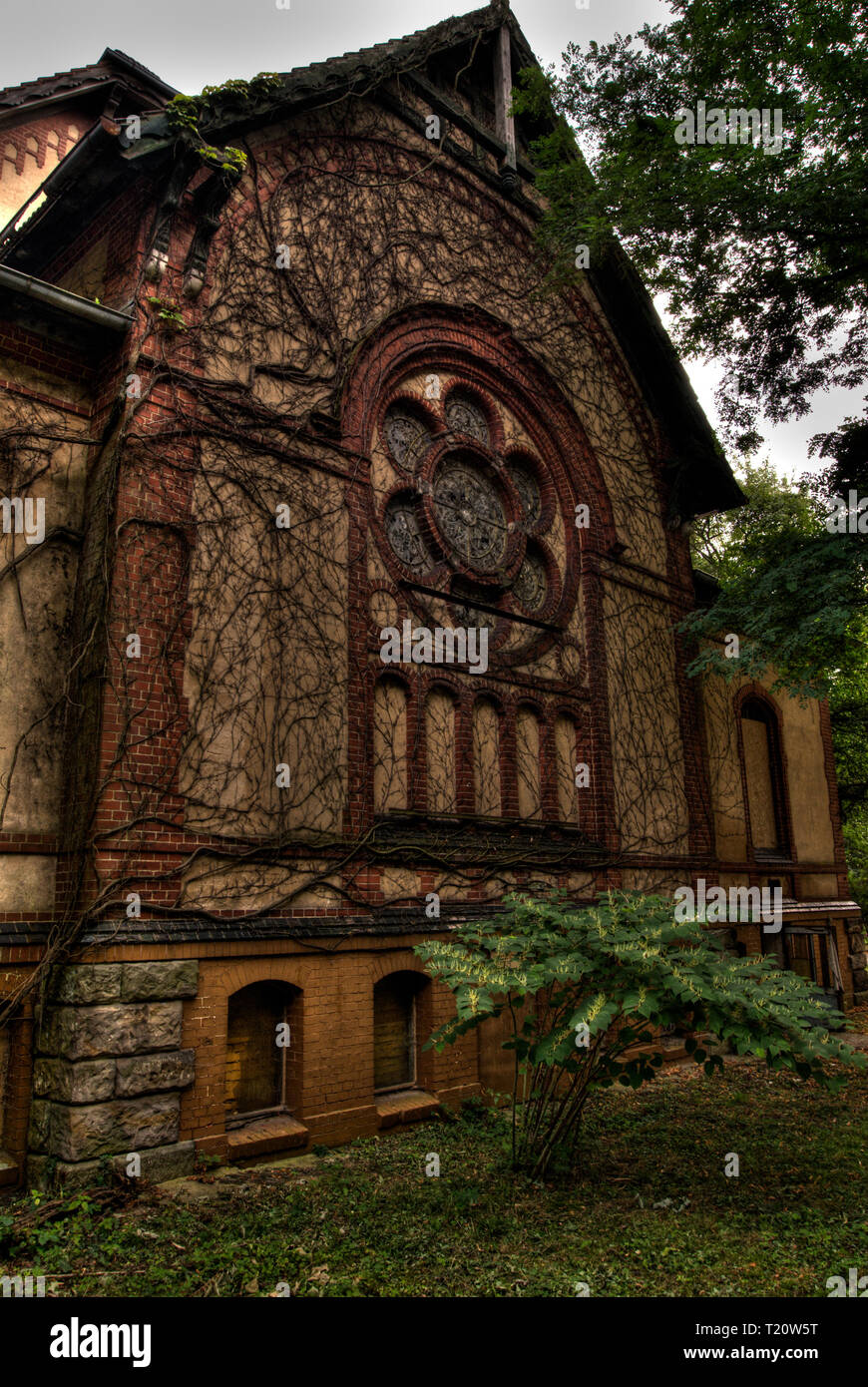 The abandoned village of Beelitz Stock Photo - Alamy