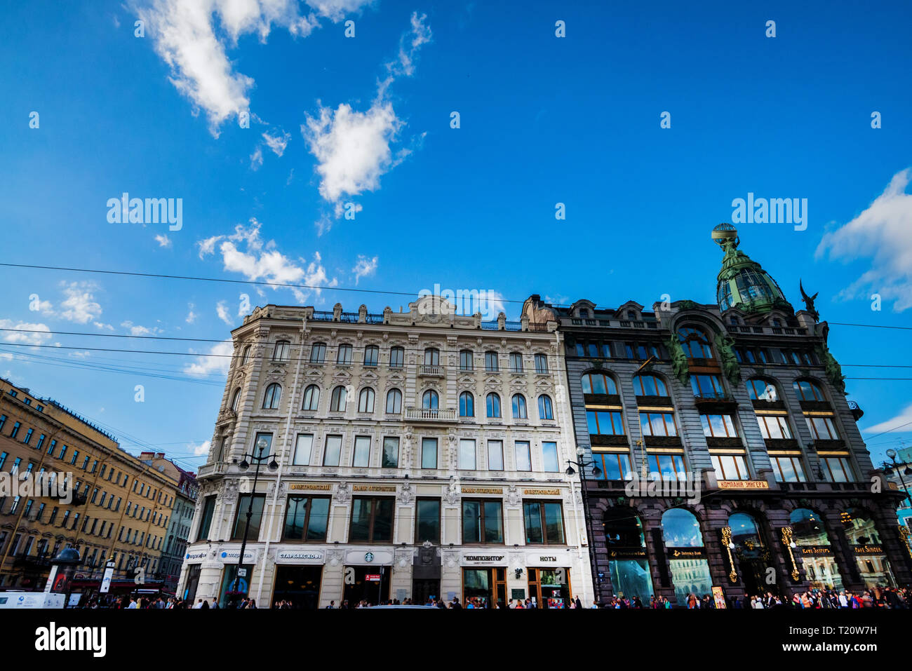 Singer house st petersburg hi-res stock photography and images - Alamy