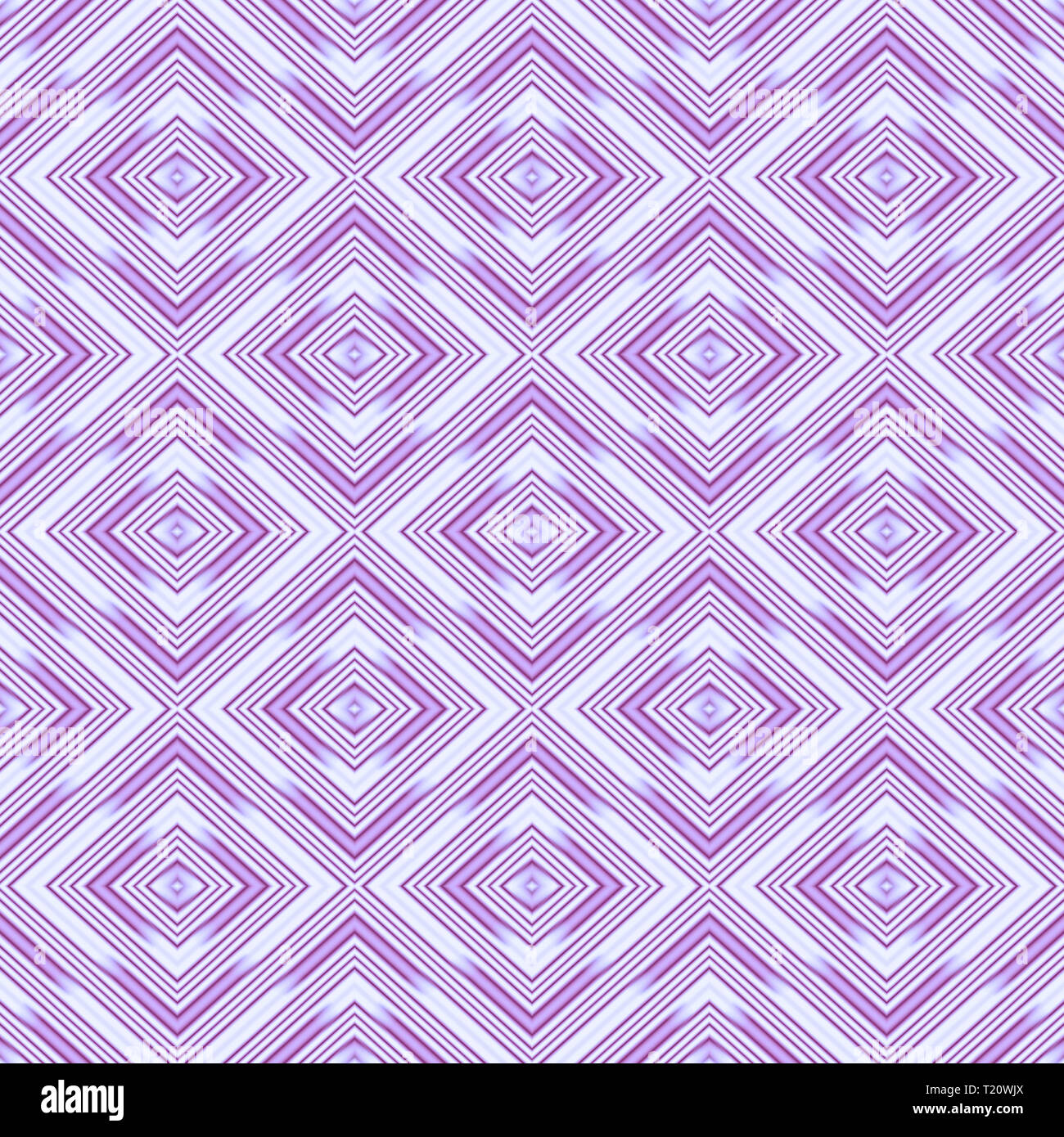 Seamless wall-paper rhombuses, lilac. A geometrical pattern with bright ...