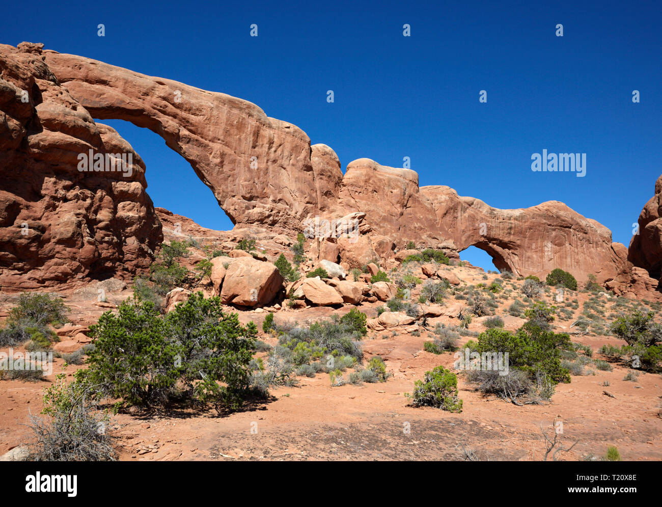 The most famous arch of utah hi-res stock photography and images - Alamy
