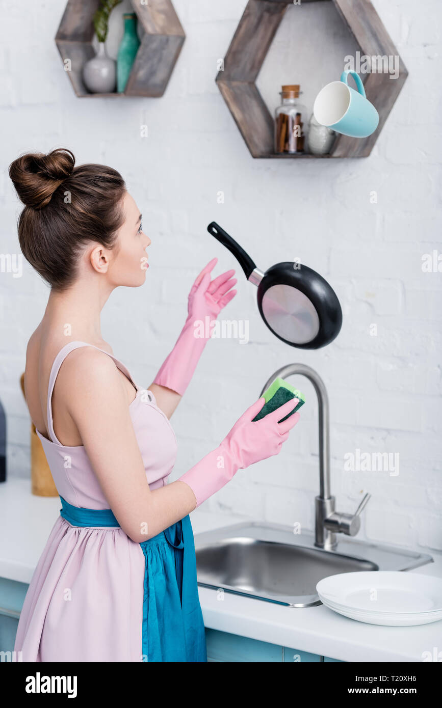 Levitating dishes hi-res stock photography and images - Alamy