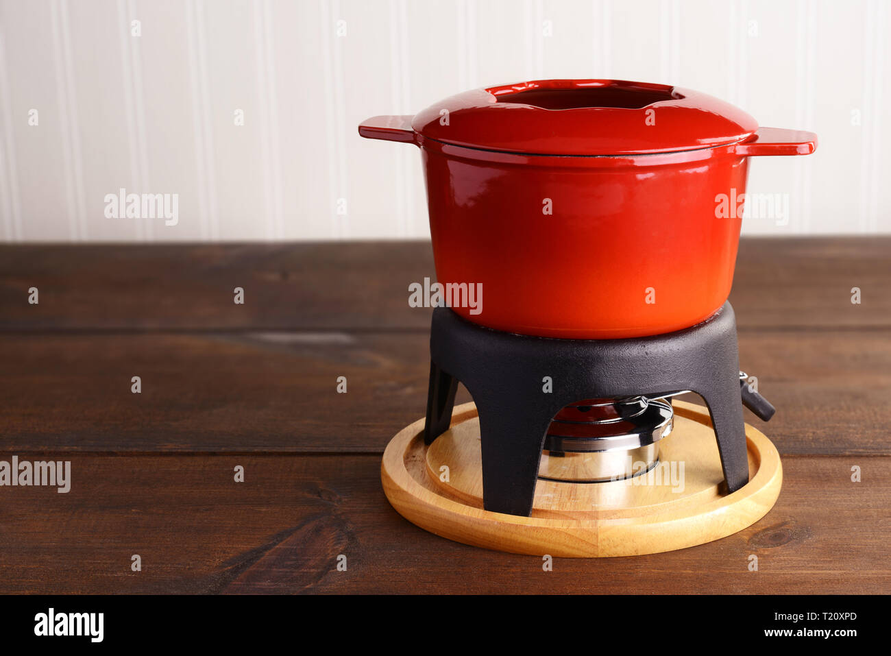 Fondue table set hi-res stock photography and images - Alamy