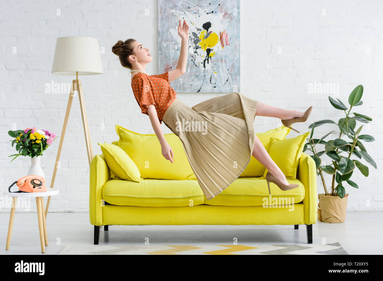 Levitating sofa hi-res stock photography and images - Alamy