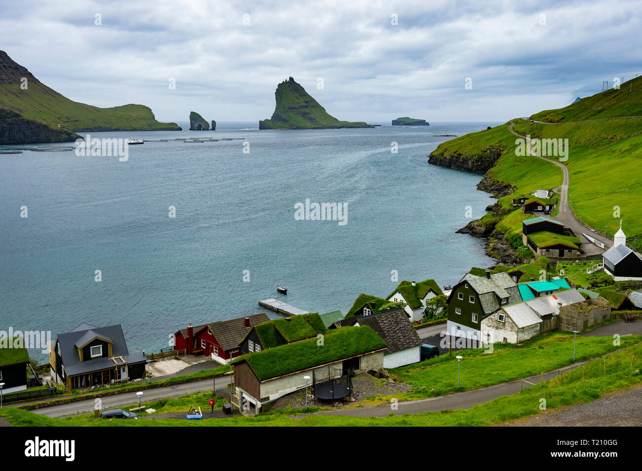 Bour village many grasstop roofs hi-res stock photography and images ...